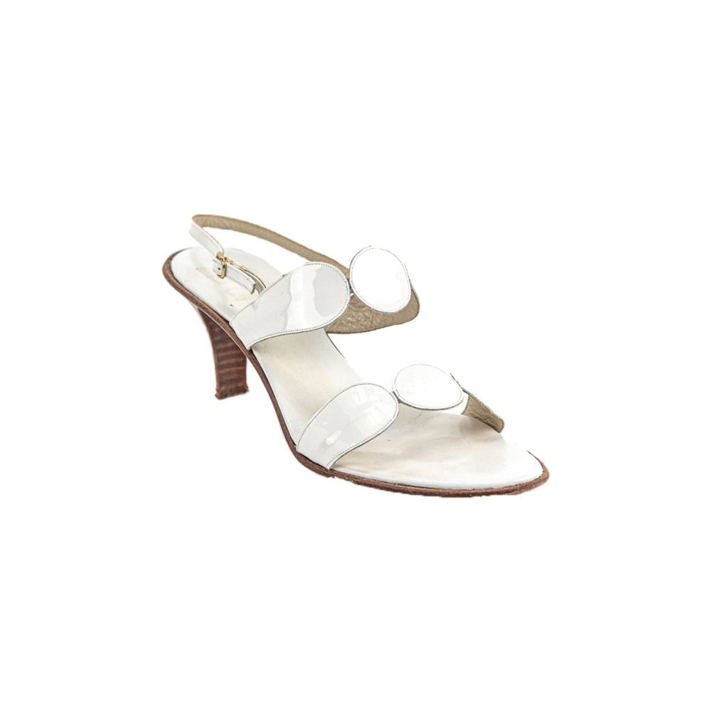 Il Sandalo Of Capri Heels 10 White - Gem
